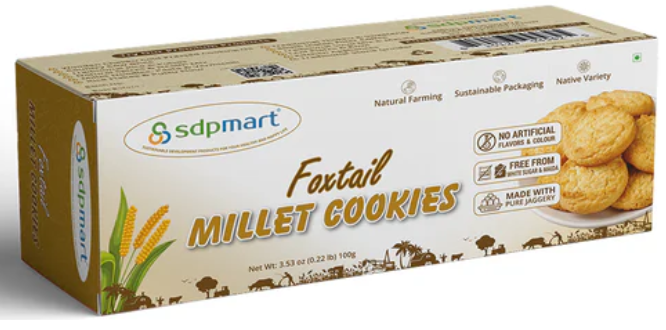 Foxtail Millet Cookies - 100grm – PMBFoods