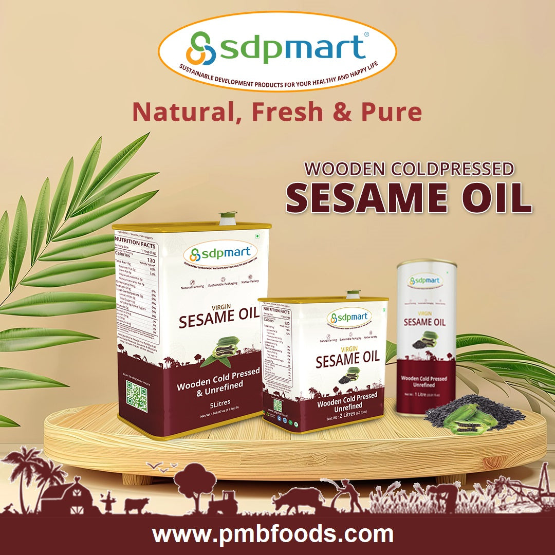 Premium Virgin Cold Pressed Sesame Oil – PMBFoods